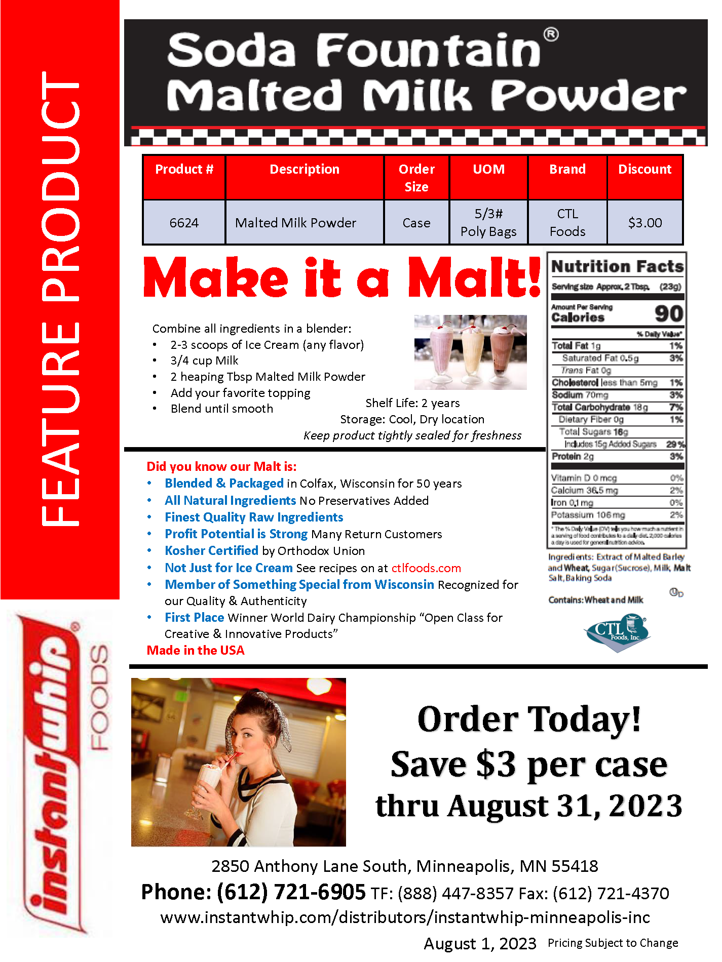 Minneapolis | Foodservice, Dairy Products Supplier & Milk Distributor ...